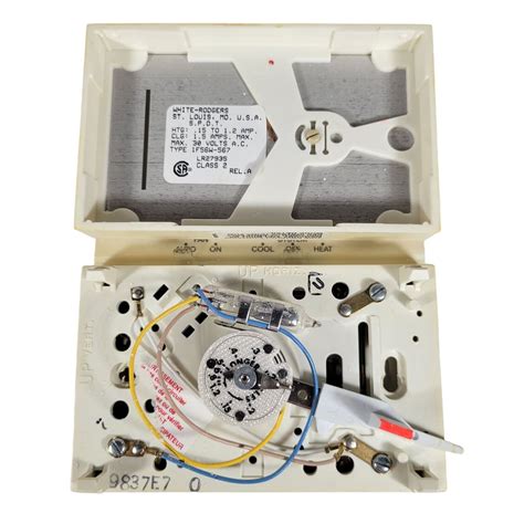 Vintage White Rodgers Wallthermostat Automatic Comfort Set Heat Air