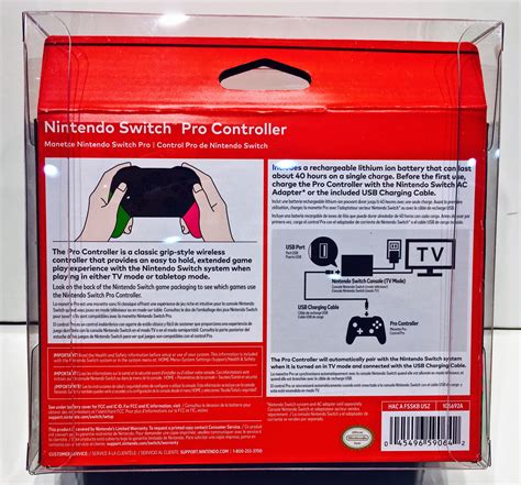 Nintendo Switch Pro Controller Box Protectors Read Description