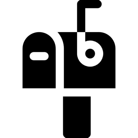 Mailbox Basic Rounded Filled Icon