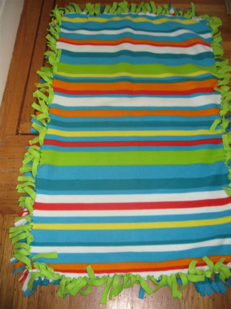 How To Make A Tied Fleece Blanket FeltMagnet