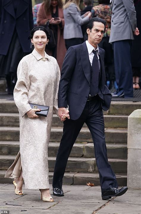 Nick Cave And His Fashion Designer Wife Susie Hold Hands At Vivienne