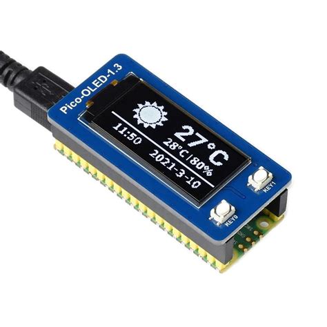 Electronics Payloads Displays OLED Display Module For Raspberry Pi Pico