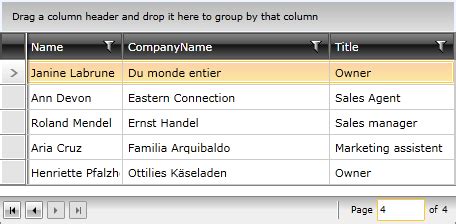 Wpf Datapager Infinite Paging Telerik Ui For Wpf