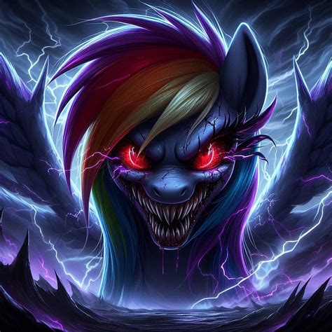 Evil Rainbow Dash Ai 8 By Tomartista On Deviantart
