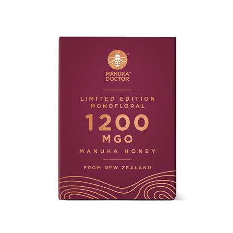 1200 Mgo Manuka Honey 250g Monofloral Manuka Doctor