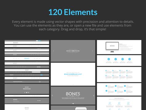 多功能交互设计线框图套装下载[sketch] 云瑞设计