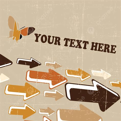 The Vector Retro Grunge Background Retro Arrow Art Vector Retro Arrow