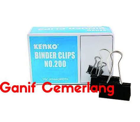 Binder Clip Penjepit Kertas Kenko No 200
