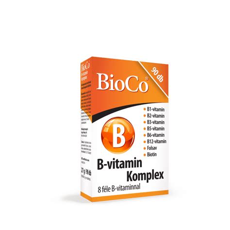 Bioco B Vitamin Komplex Komponenssel S Rga Vonalak