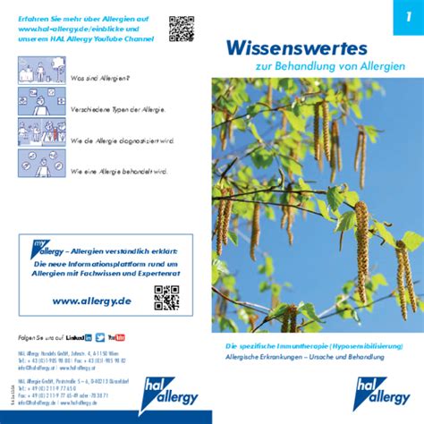 Info-Material für Allergiker - allergy.de