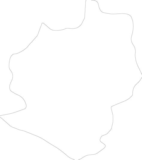 Harare Zimbabwe Outline Map 38098177 Vector Art At Vecteezy