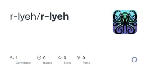 GitHub R Lyeh R Lyeh