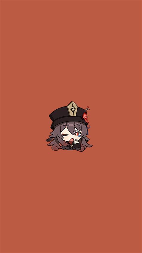 Hu Tao Wallpaper In 2024 Chibi Wallpaper Anime Yuri Anime