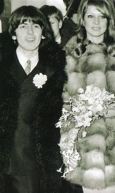 Wedding Day January 21 1966 48 Years Ago Today George And Pattie