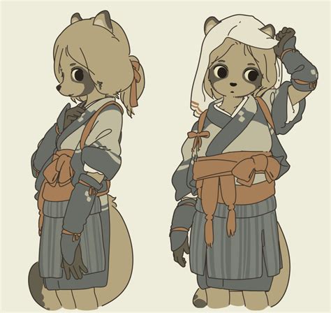 ヤギの人 Yagiさんのツイート きつねとたぬき、どっちが好き？ Ihbweztsbf 毛皮アート