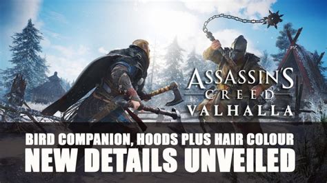 Assassins Creed Valhalla Get Details About Bird Companion Hoods Plus