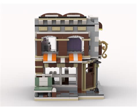 Lego Moc Classic Restaurant By Cassieliu Rebrickable Build With Lego