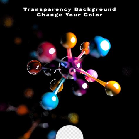 Premium Psd Laboratory Molecules Crystal Lattice Nanotech Research