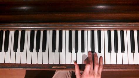 Piano C Chord Inversions Exercise YouTube