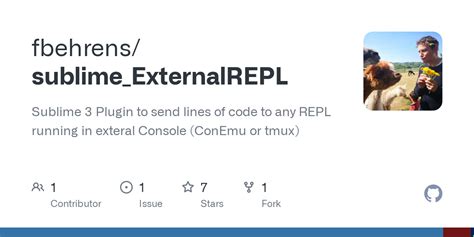 GitHub Fbehrens Sublime ExternalREPL Sublime Plugin To Send Lines Of Code To Any REPL