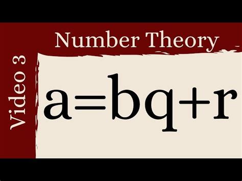 free video the division algorithm number theory from michael penn