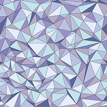 Geometric Low Poly Triangle Seamless Pattern Background Trendy Outline Pattern Background