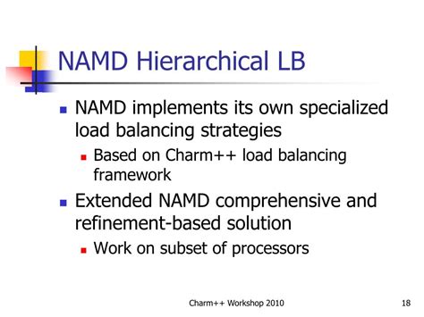 Ppt Hierarchical Load Balancing For Large Scale Supercomputers