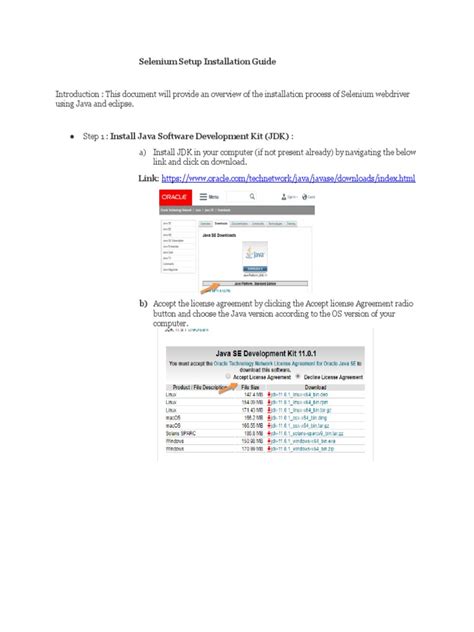 Selenium - Setup in Nutshell | Download Free PDF | Selenium (Software ...