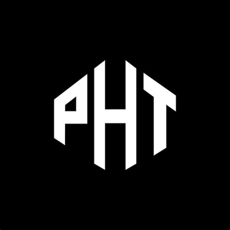 Premium Vector Pht Letter Logo Design With Polygon Shape Pht Polygon And Cube Shape Logo