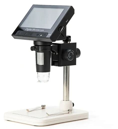 MicroscÓpio Digital PortÁtil Dm4 Tela Lcd 43 Alca Cell