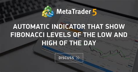 Automatic Indicator That Show Fibonacci Levels Of The Low And High Of The Day Trend Indicators