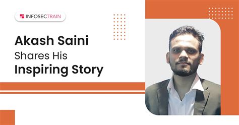 Infosectrains Akash Saini Shares His Inspiring Story