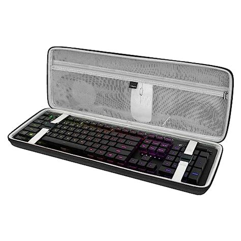 Geekria Full Size Keyboard Case Hard Shell Travel Carrying Bag For Key Computer Mechanical