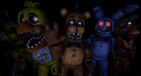 Withered Animatronics V2 By Chicafreddy32 On Deviantart