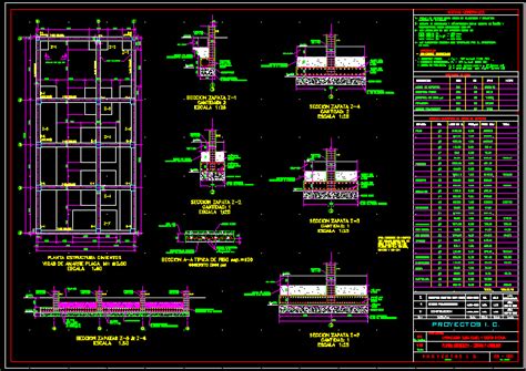 Foundation Details Dwg Detail For Autocad • Designs Cad