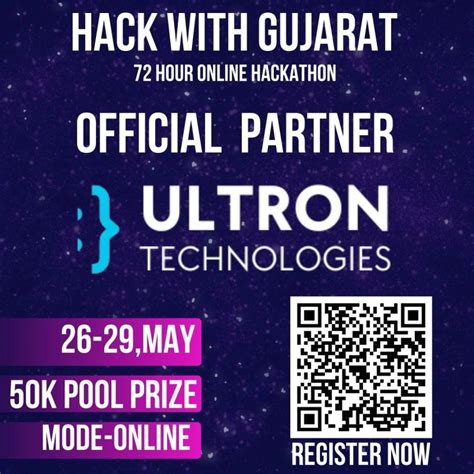 Hackwithgujarat Hackathon Techinnovation Ultrontechnologies Ai