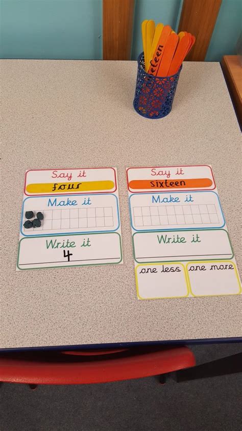Reading And Writing Numbers To 20 In Words Continuous Provision In Ks1