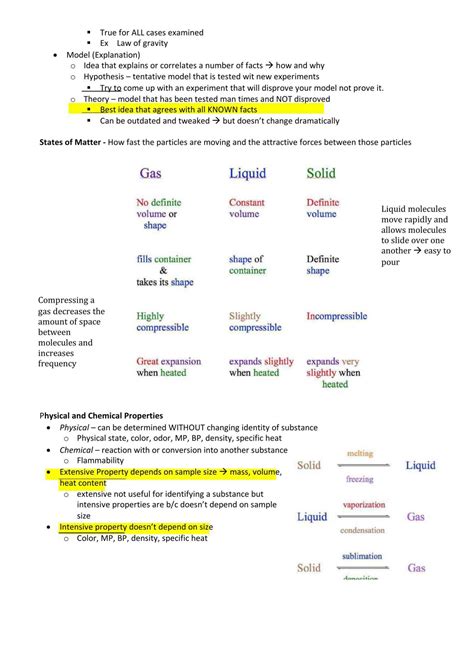 General Chemistry I Chapter 1 And 2 Notes Chem 121 General Chemistry