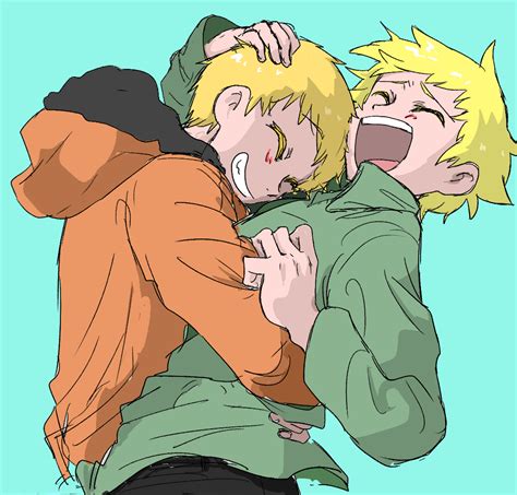 Kenny Mccormick And Tweek Tweak South Park Drawn By Etchonamshi
