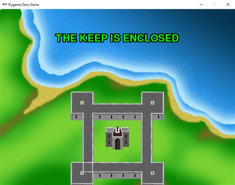 Tower Defence Wall Building In Python Wireframe Raspberry Pi