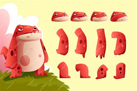 Premium Vector Gradient Character Rig Illustration Premium Vector Gradient Character Rig Illustration