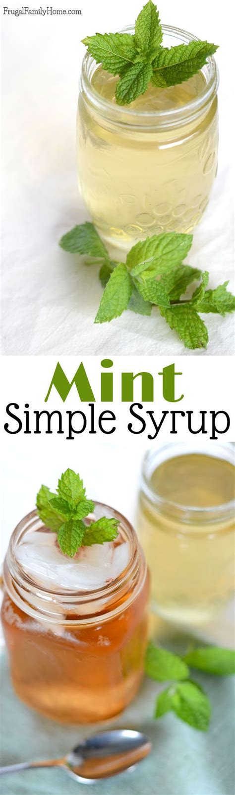 Mint Simple Syrup Versatile Sweetener For Summer Drinks How To Make