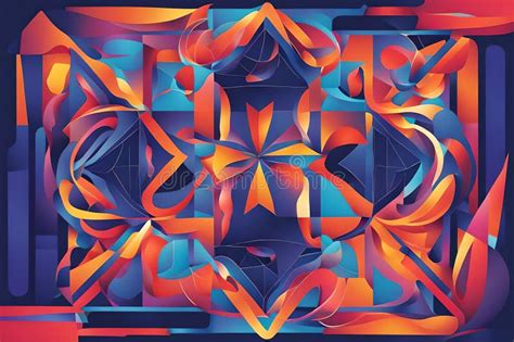 Spectrum Dynamic Abstract Background Stock Illustration Illustration