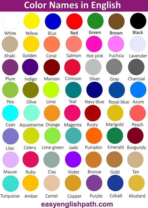 325 Colors That Start With P Names And Color Codes Artofit