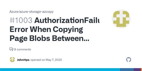 Authorizationfailure Error When Copying Page Blobs Between Firewall Enabled Storage Accounts