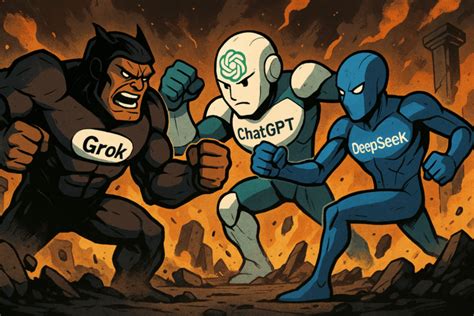 Grok Vs ChatGPT Vs DeepSeek Which AI Model Wins In The Pixel Paradox