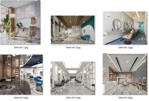 15 MẪu ThiẾt KẾ Salon TÓc Sketchup KÊnh Chia SẺ Online MiỄn PhÍ