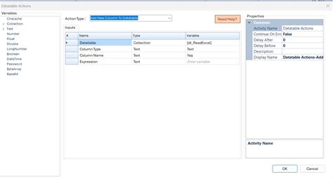 Add New Column To Datatable Genrpa Dokümantasyon