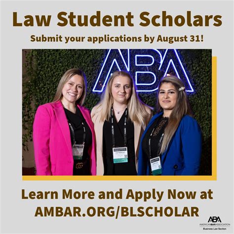 Calling All Law Students The Law Student Scholar Program Offers A