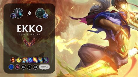 Ekko Support Vs Pyke Euw Grandmaster Patch 1315 Youtube